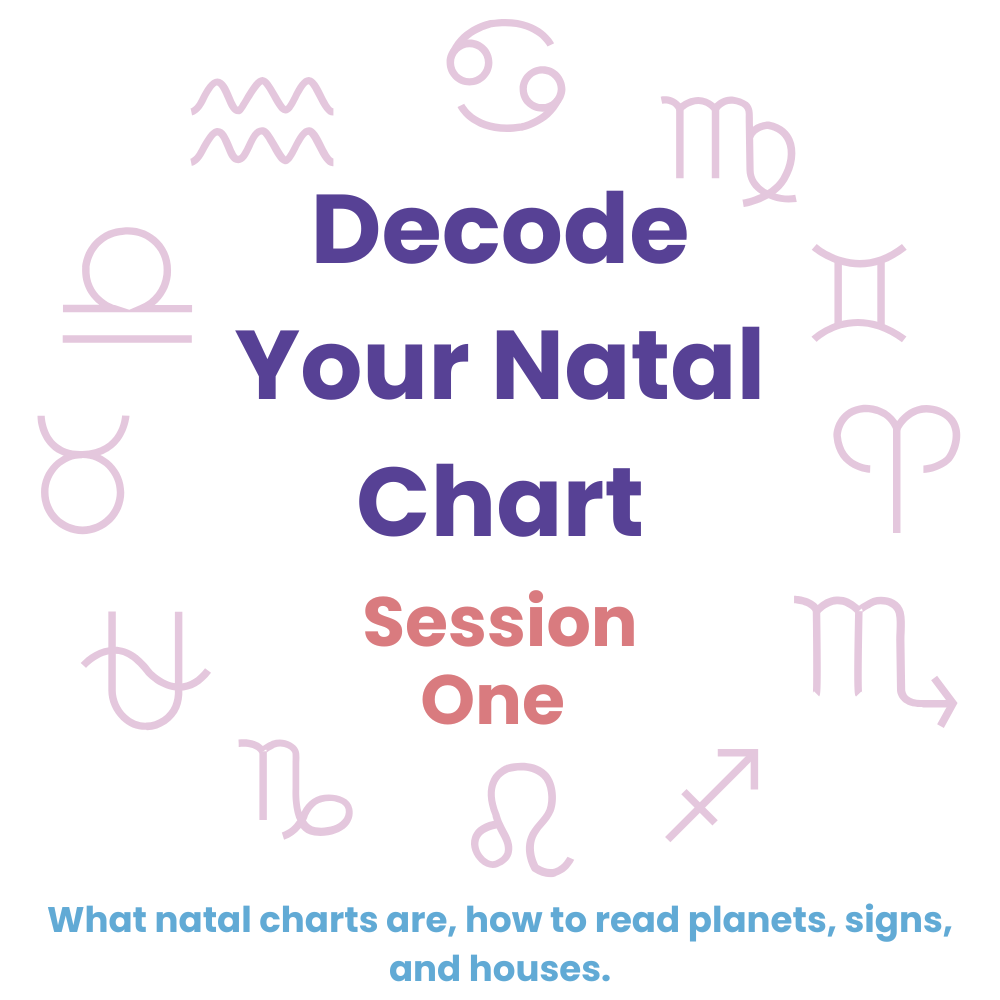 Decode Your Natal Chart: Session One – My Little Magic Shop
