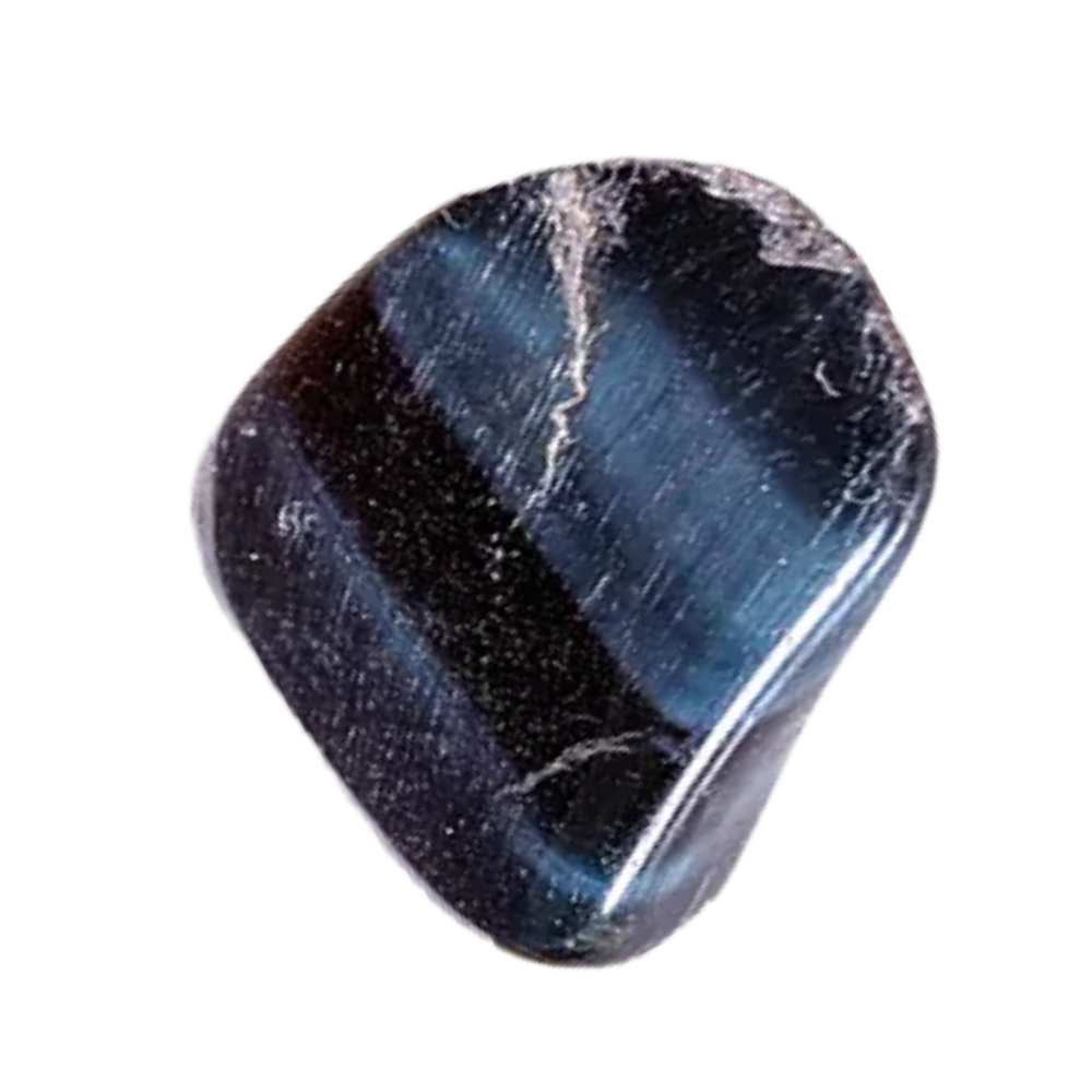 Blue Tiger Eye Tumbled Stone – My Little Magic Shop