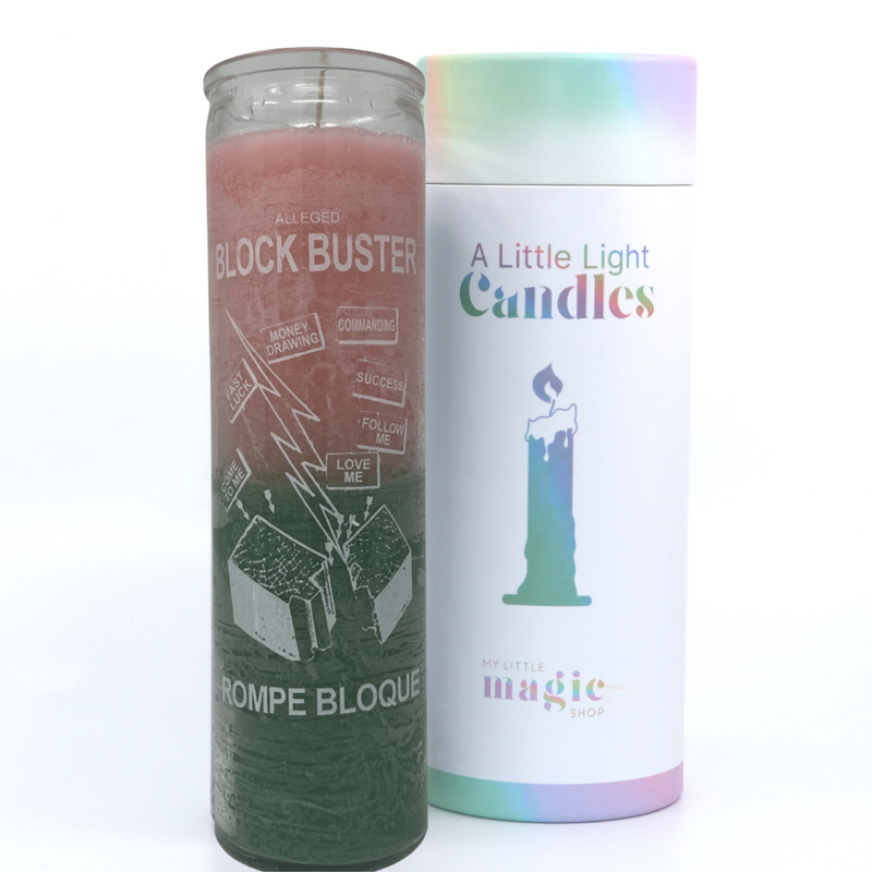 Block Buster 7-Day Magic Ritual Candle for Breaking Spells – My Little ...