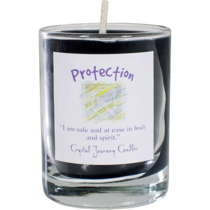 Protection Magic Ritual Votive Candle – Ground, Shield & Clear Energy ...